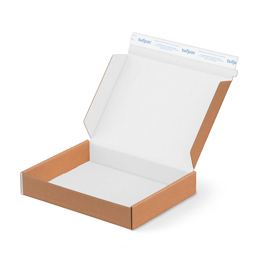 Incognito® 400 x 300 x 70mm White Inside eCommerce Box with Peel & Seal ...
